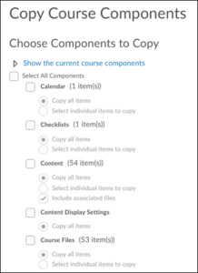 Copy course in Brightspace | Brightspace Support
