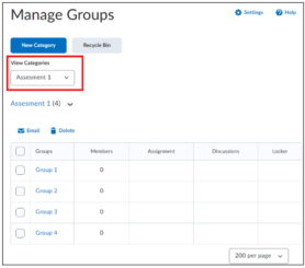 How to Use Assignments for Groups | Brightspace Support