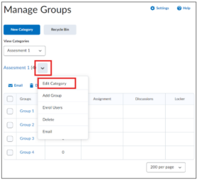 How to Use Assignments for Groups | Brightspace Support