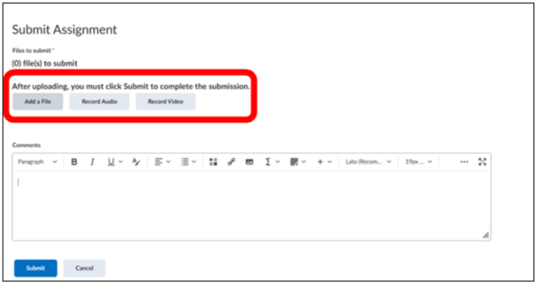 Hoe werken Assignments? | Brightspace Support