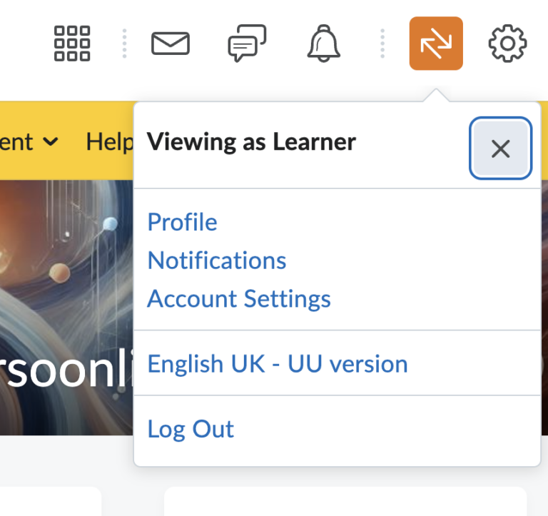 Logging in and out | Brightspace Support